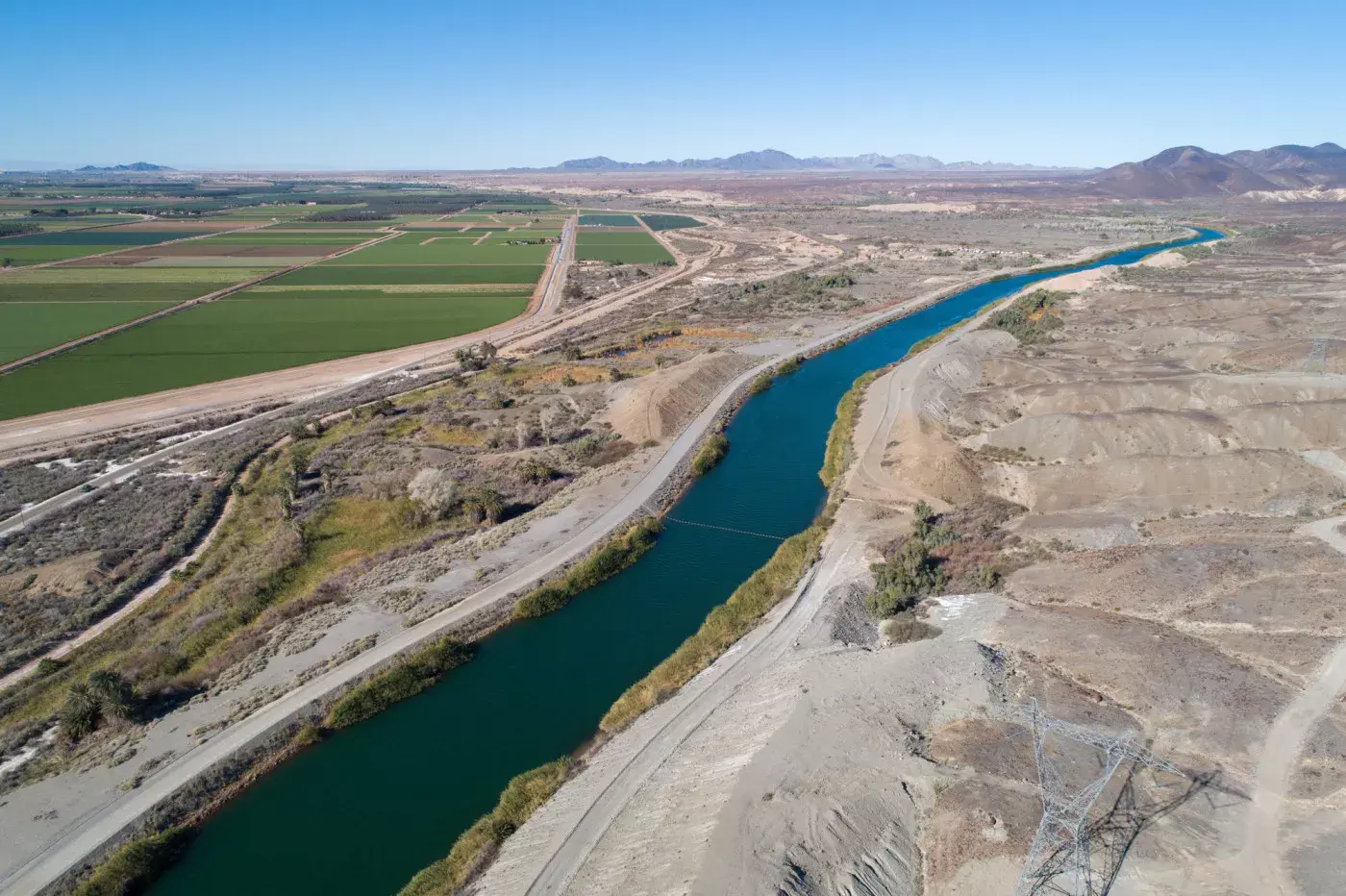 Making agriculture possible at the California and Arizona border: The ...